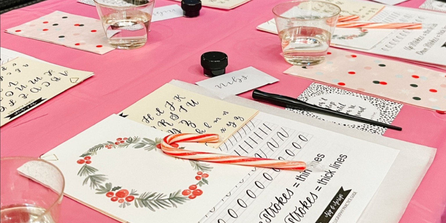 Modern Calligraphy for Beginners @ ROGER at The Ameswell Hotel - The ...